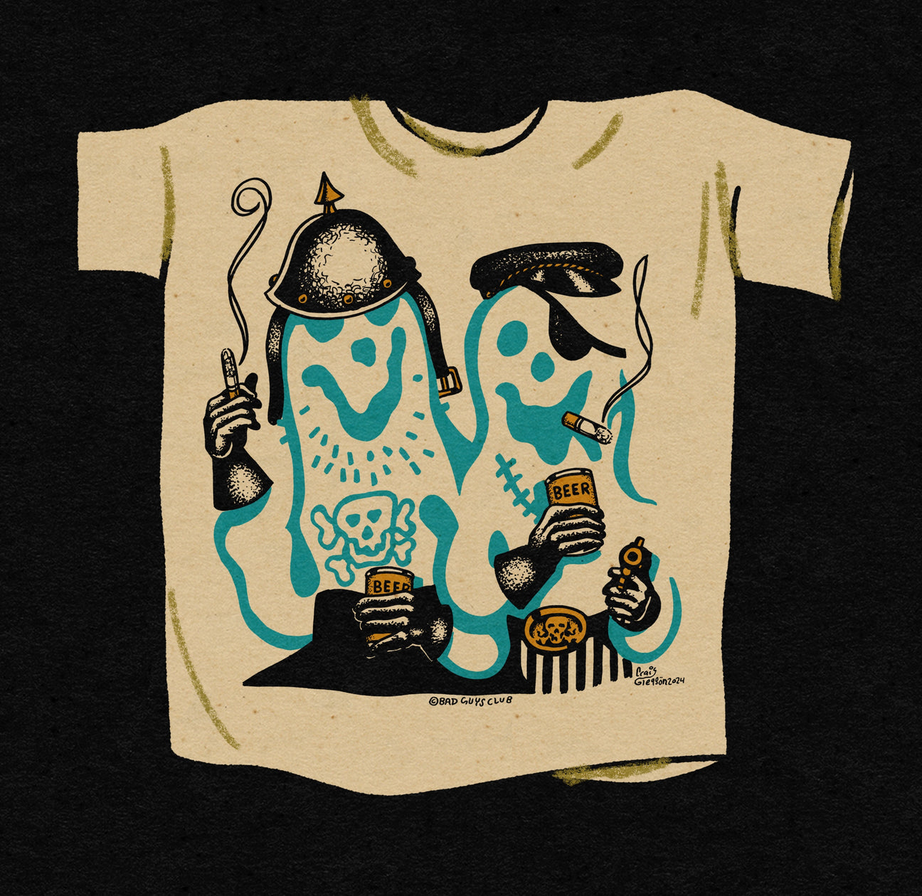 BAD GUYS CLUB the art of CRAIG GLEASON